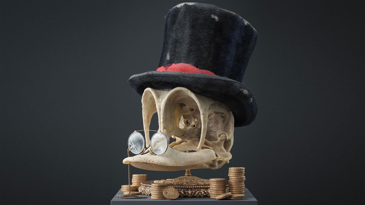 Disney character 3D fossils are strangely adorable | Creative Bloq