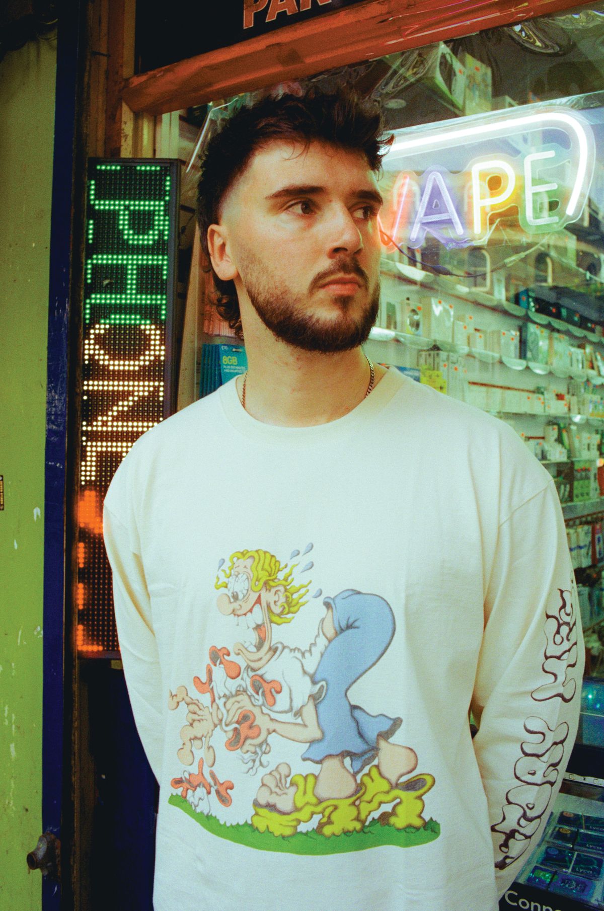 “My idea was to merge The 1975 and Skrillex and make something between ...