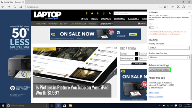 How to Block Pop-ups in Microsoft Edge Browser | Laptop Mag
