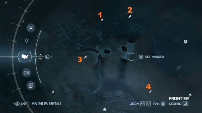 Assassin's Creed 3 Feather locations guide - find them all and unlock ...