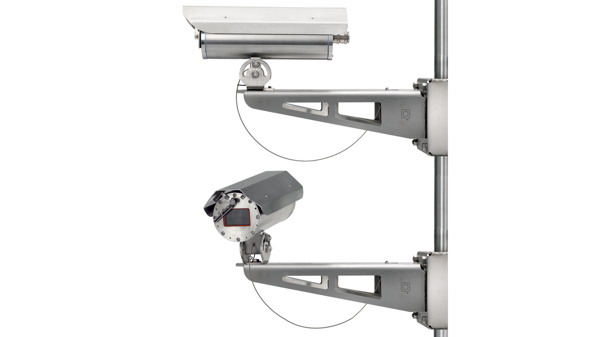 Blast off: this security camera looks like it could withstand an ...