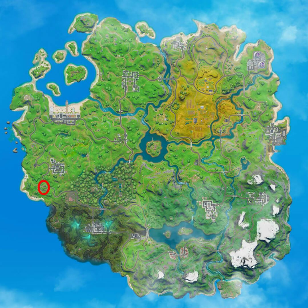 Fortnite hidden N location: where is the hidden N in Fortnite? | PC Gamer