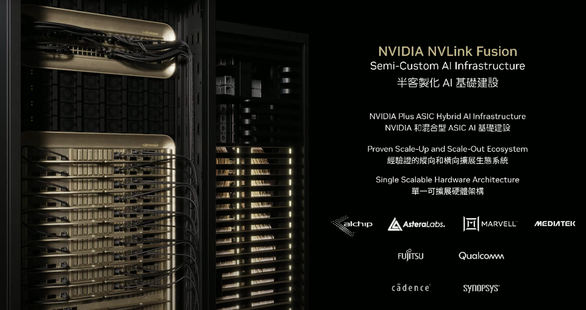 Nvidia announces NVLink Fusion to allow custom CPUs and AI Accelerators to work with its ...