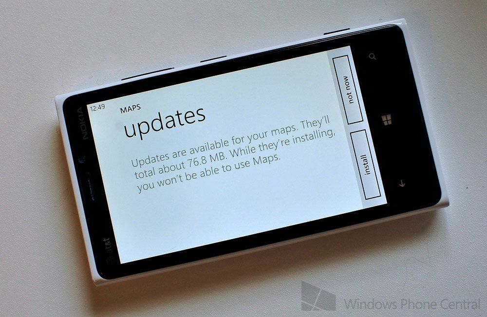 Windows Phone 8 devices get offline maps update and Nokia explains why ...