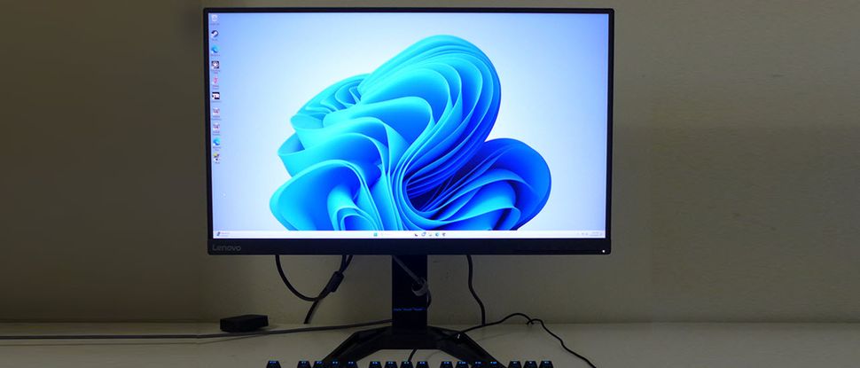 Brightness and Contrast - Lenovo G27q-30 165 Hz Gaming Monitor Review ...