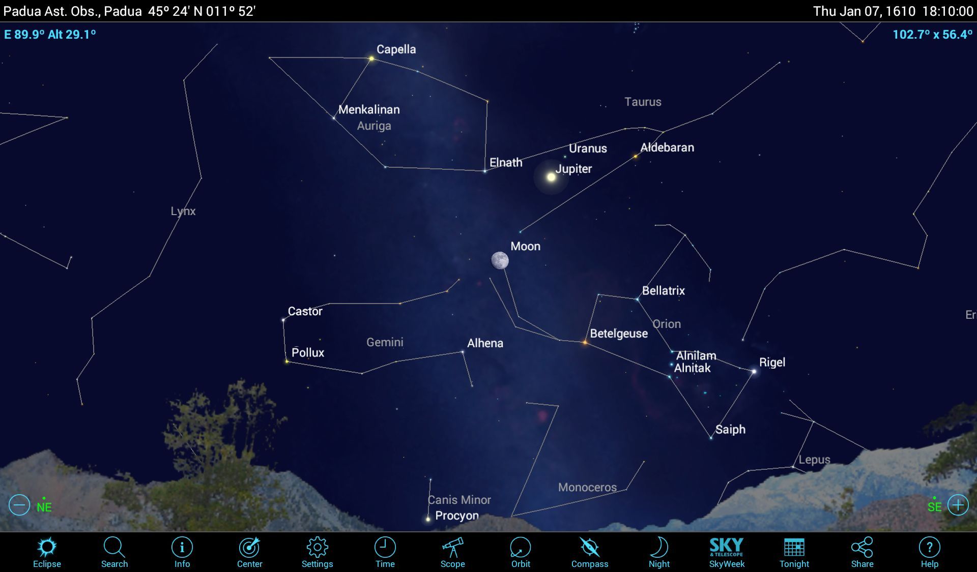 Sky-Charting Mobile Apps Can Be Your Astronomical Time Machine | Space