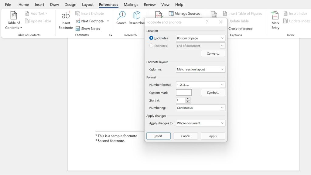 How to insert edit footnotes in Microsoft Word | IT Pro