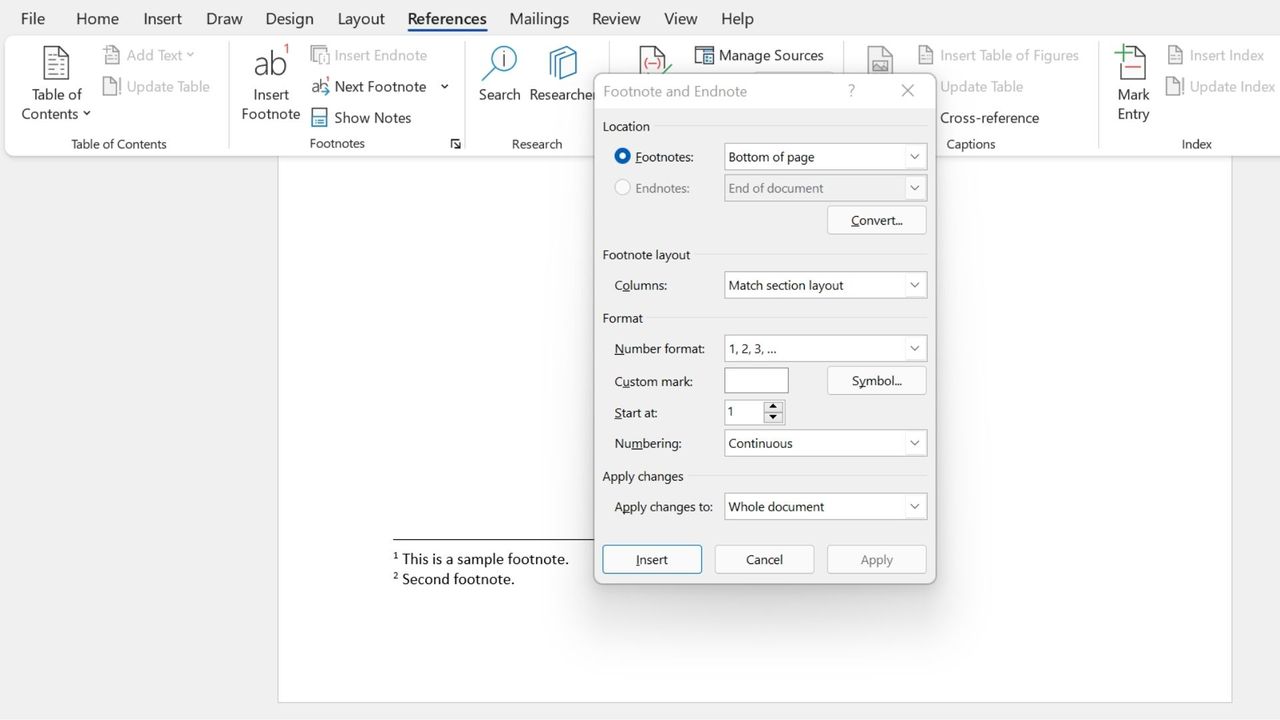 How to insert edit footnotes in Microsoft Word | IT Pro