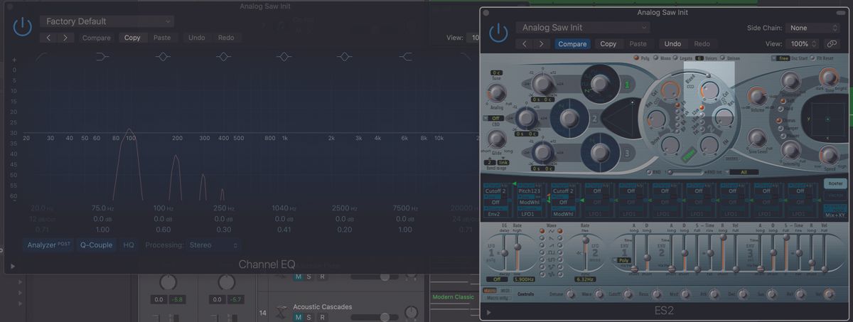 Create the famous wobble bass sound from scratch using Logic's ES2 ...