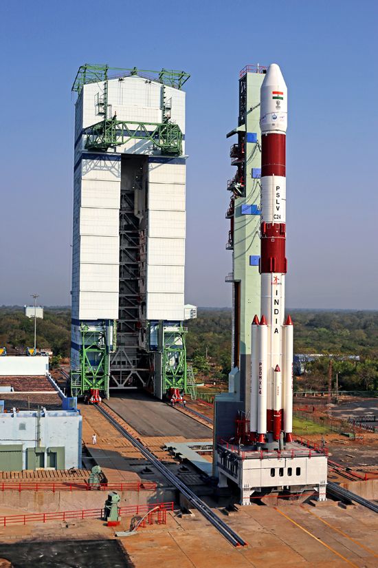 India Launches Its 2nd Navigation Satellite | Space