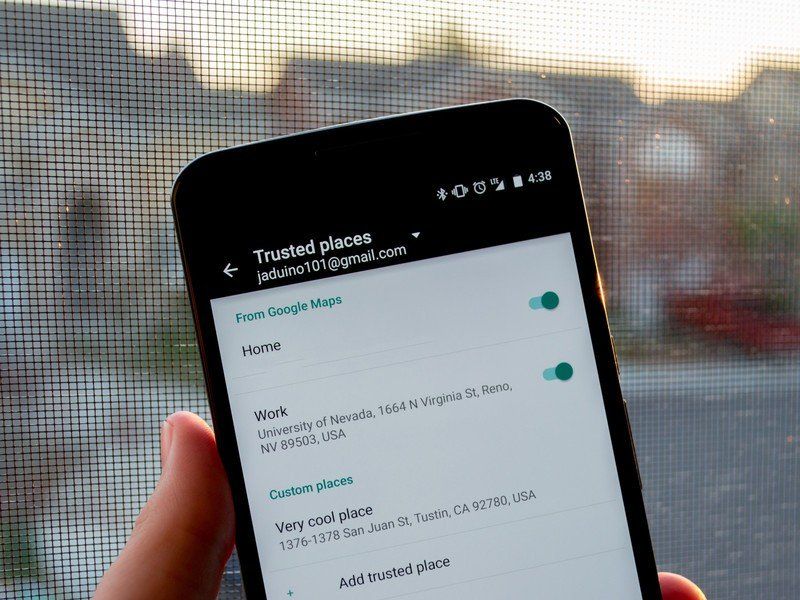 Smart lock screen security options in Android | Android Central