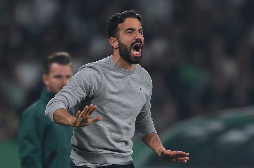 Manchester United’s new formation spotted in Ruben Amorim training ...