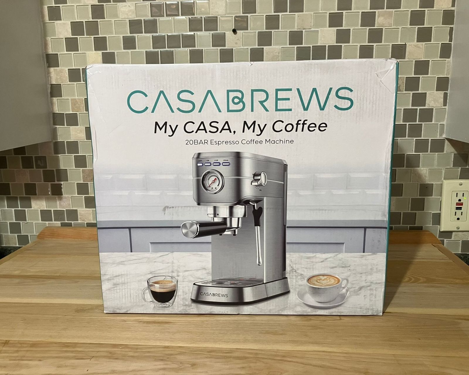 Casabrews espresso machine review | Real Homes