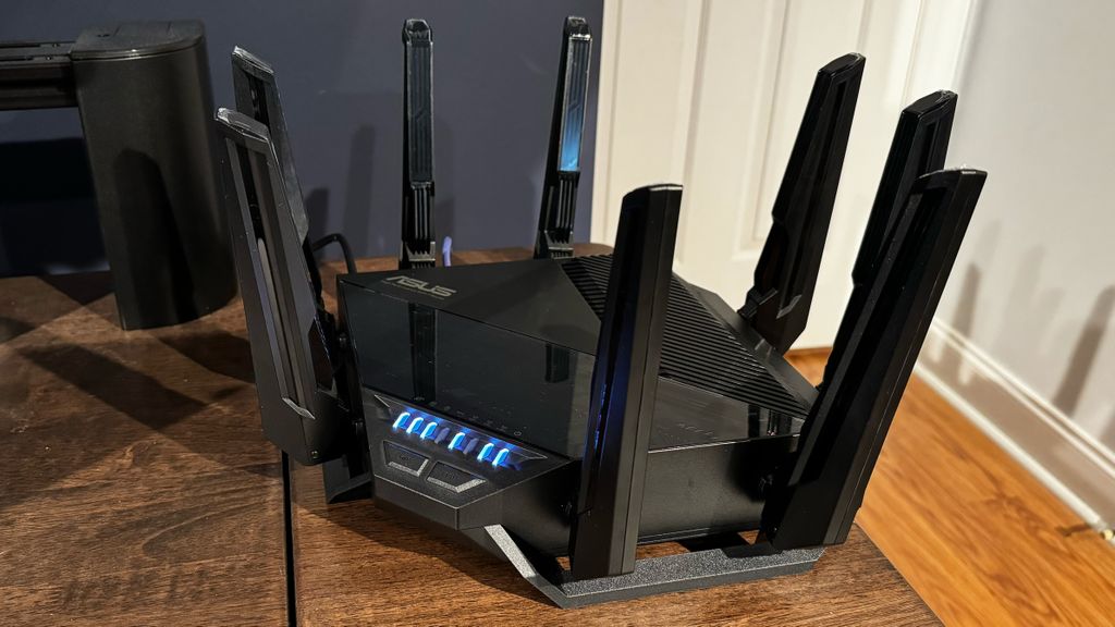 Asus RT-BE96U Wi-Fi 7 router review: A new 6 GHz wireless speed king ...