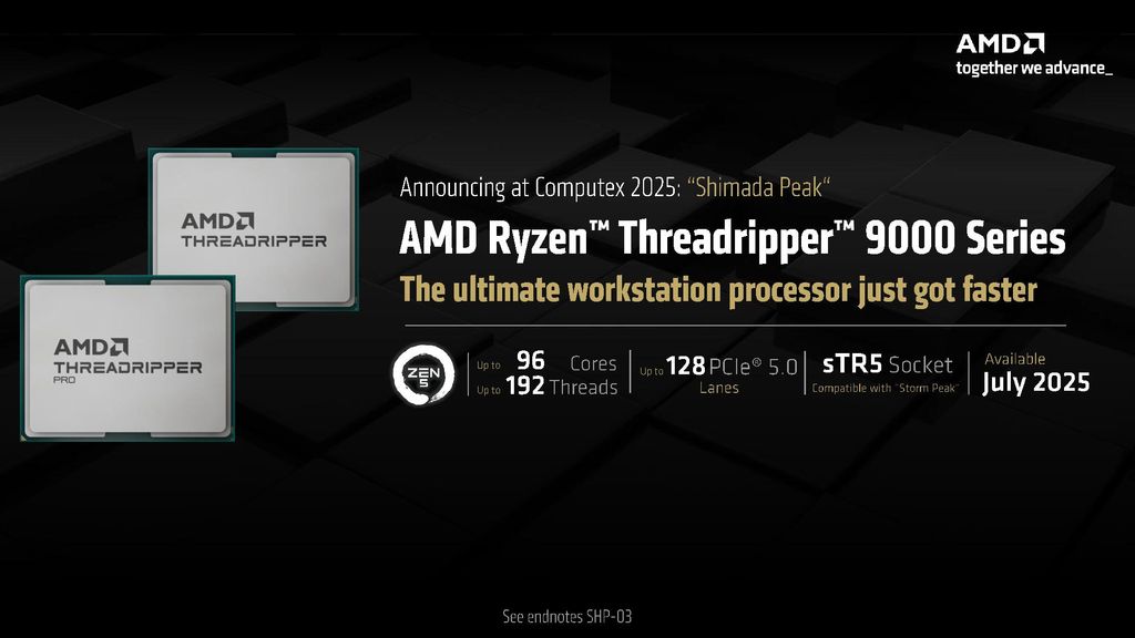 AMD Announces Threadripper HEDT and Pro 9000-Series CPUs: 96 cores and ...