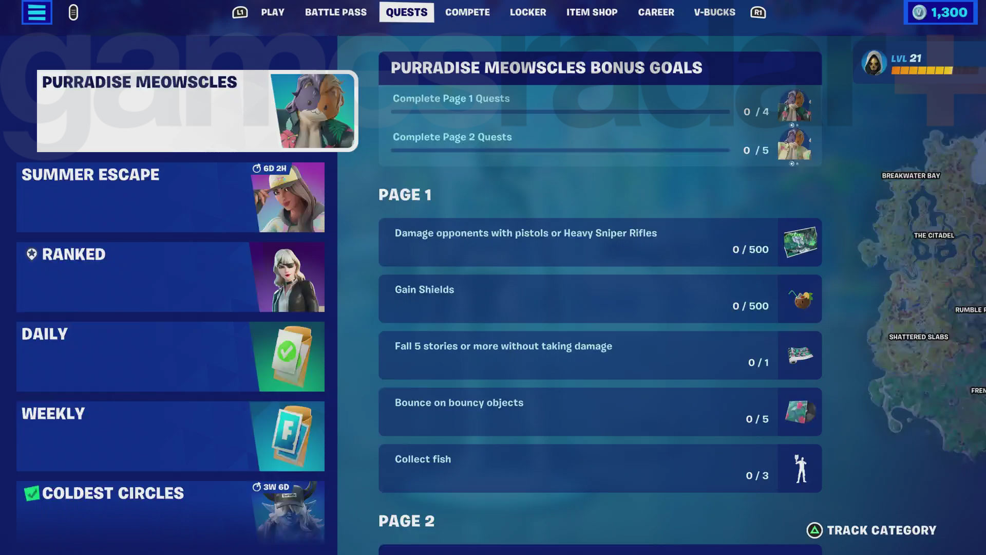 Fortnite Quests in Season 3 of Chapter 4 | GamesRadar+