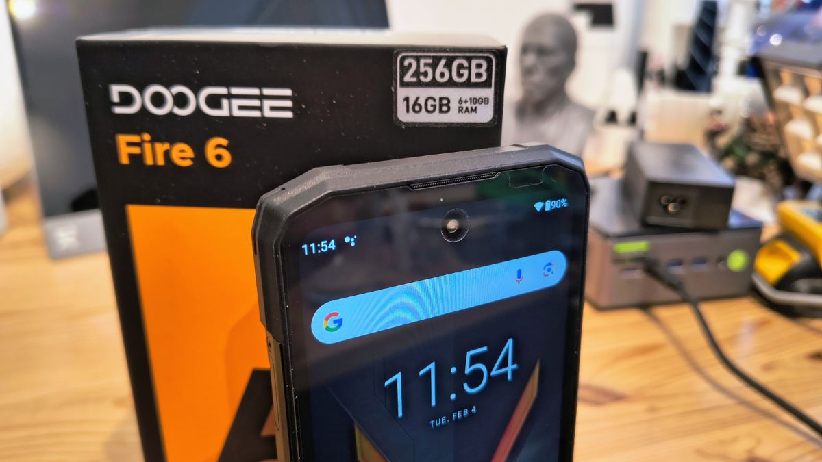 Doogee Fire 6 rugged phone review | TechRadar