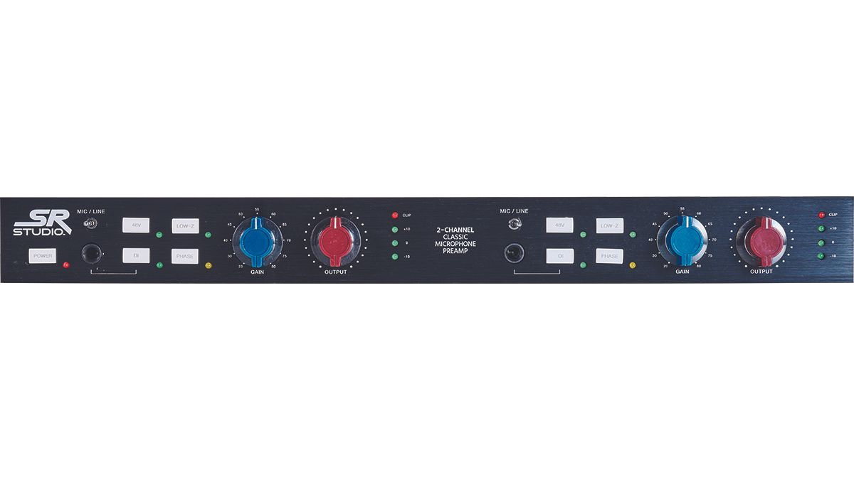 SR Studio 2-Channel Classic Mic Preamp review | MusicRadar