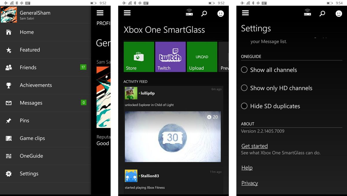 Xbox Video for Windows Phone updated, SmartGlass Beta switches up ...
