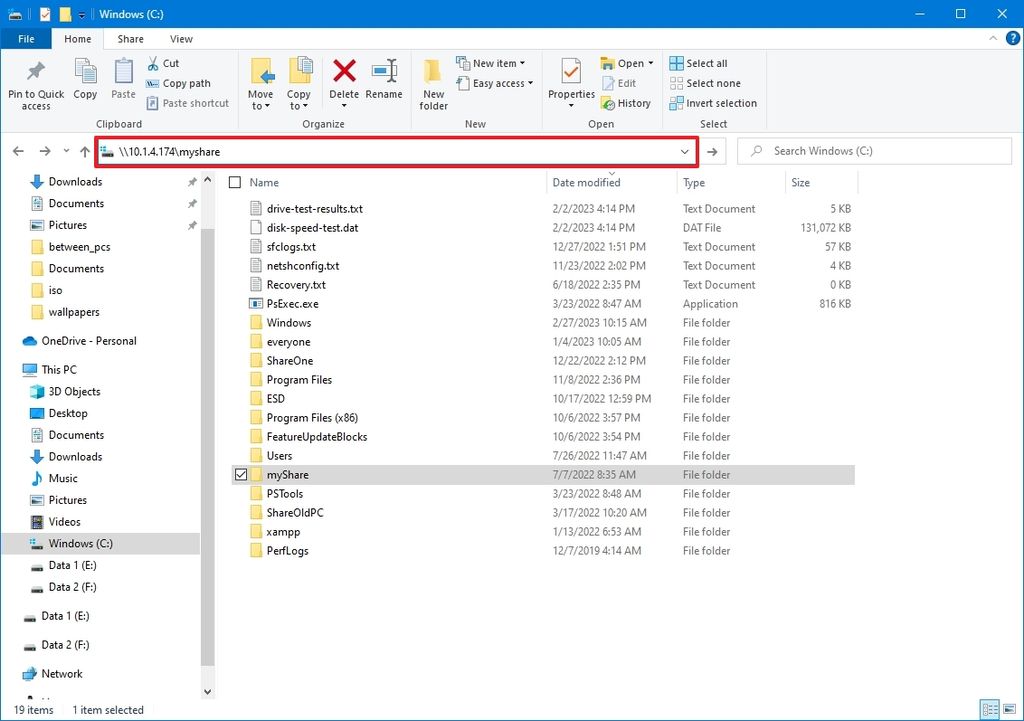 How to share files and printers without HomeGroup on Windows 10 ...