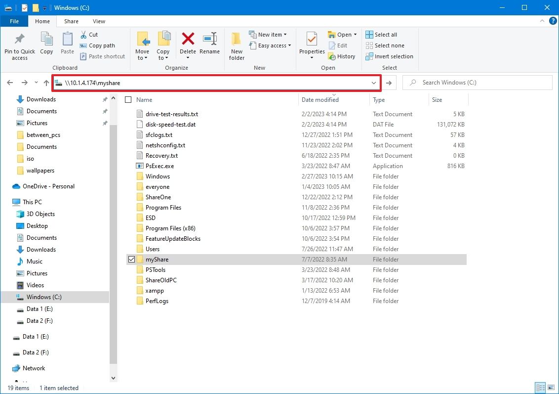 How to share files and printers without HomeGroup on Windows 10 ...