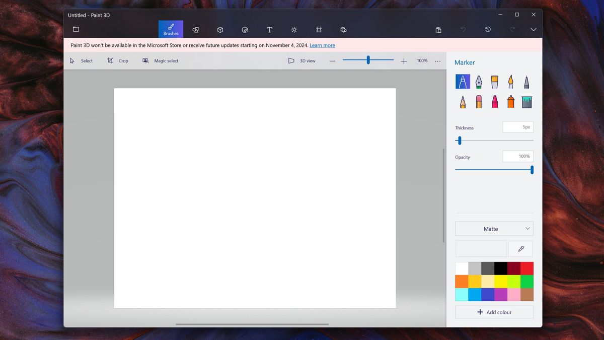 Microsoft kicks the bucket with Paint 3D, will deprecate the app later ...