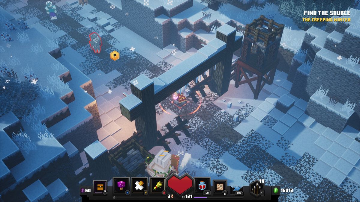Minecraft Dungeons guide: Full changelog for 'Creeping Winter' DLC ...