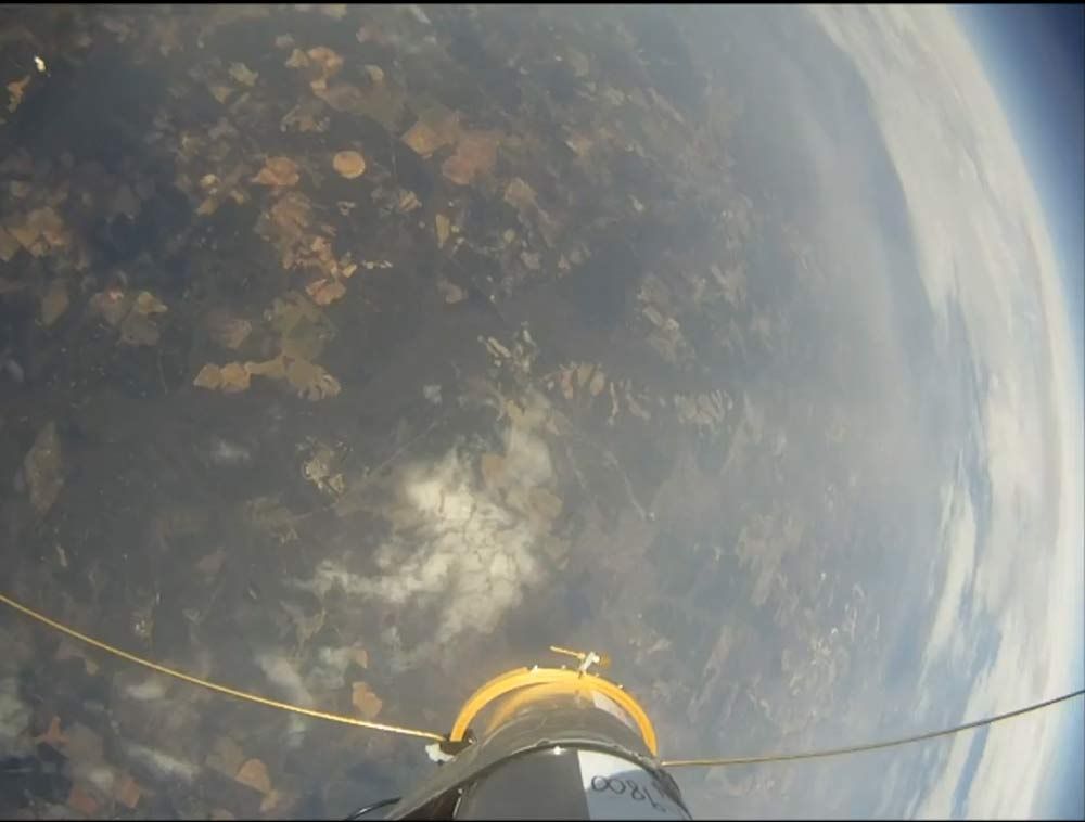 Ecstatic Student Launches MIT Acceptance Letter Near Edge of Space | Space