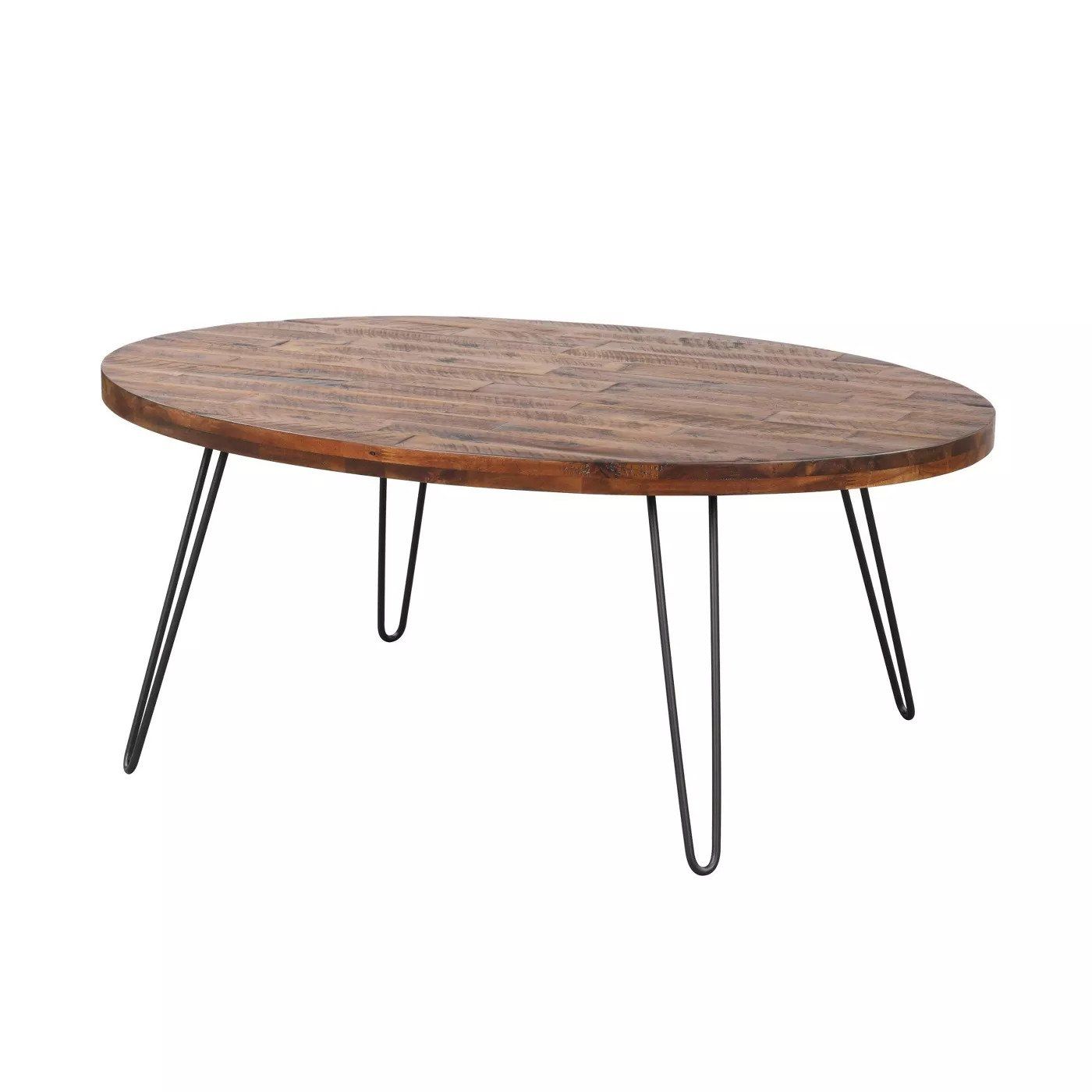 Oval coffee tables that'll bring practical elegance to your living room ...