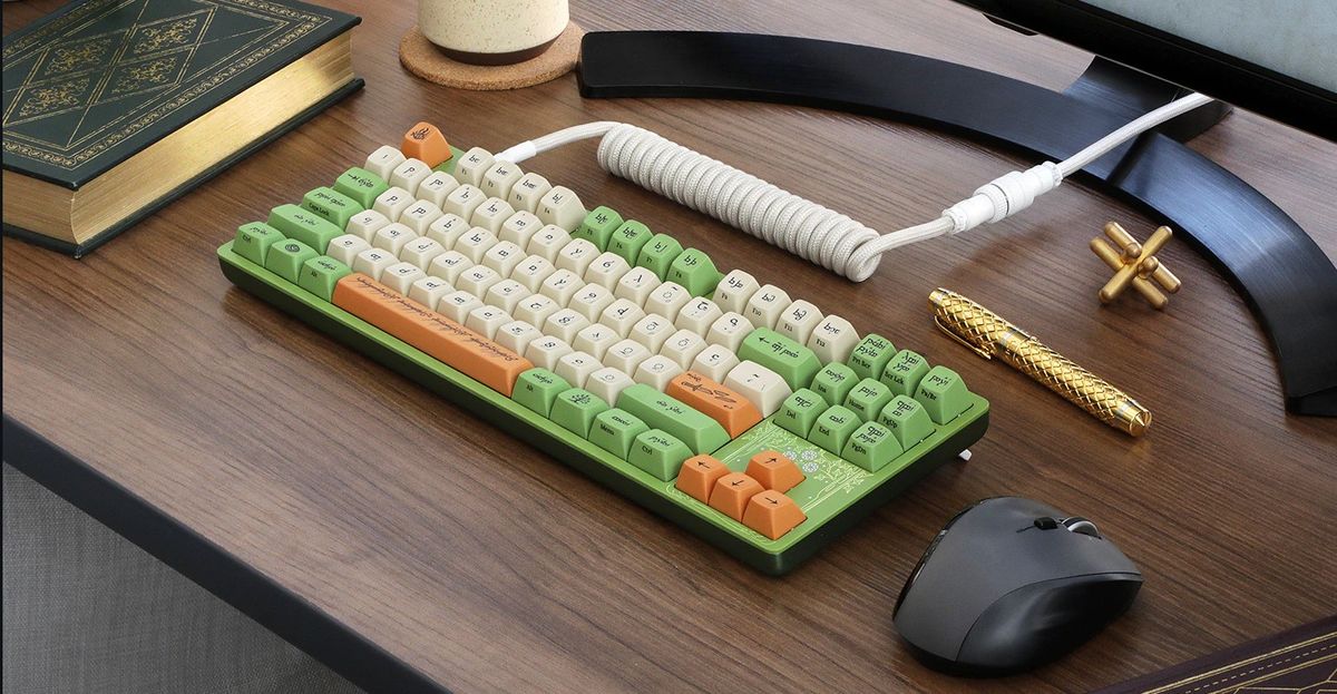 Review: This LOTR Elvish keycap set is easily the best $130 I spent on ...