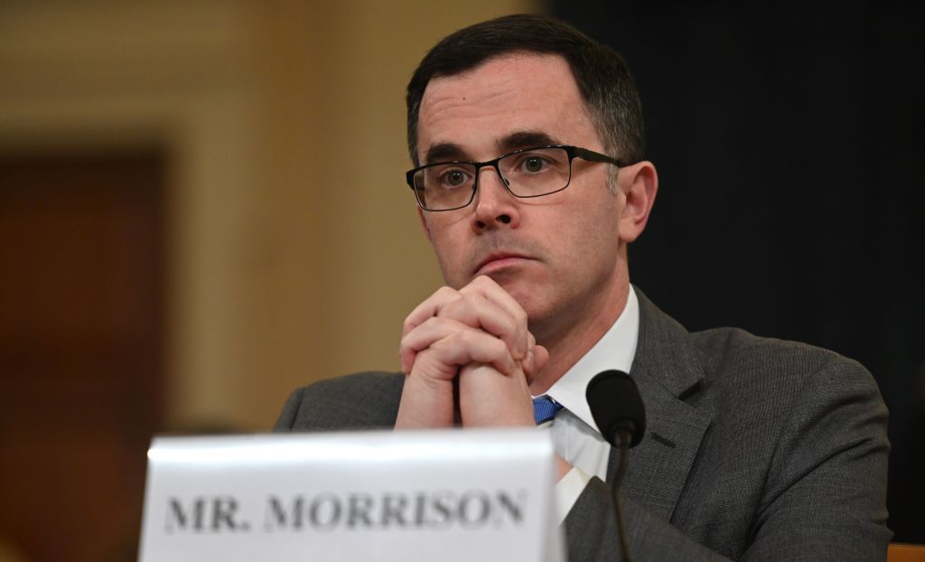 Former NSC official Tim Morrison confirms Ukraine quid pro quo during ...