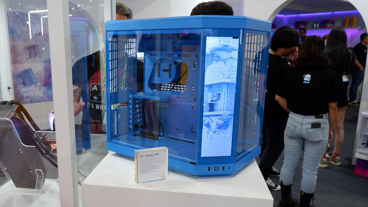 Colorful PC cases are so in this year | PC Gamer