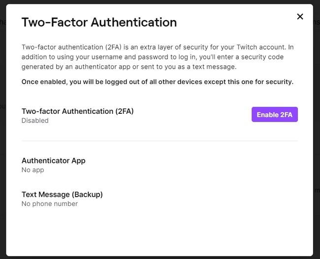 How to change your Twitch password and set up two-factor authentication ...