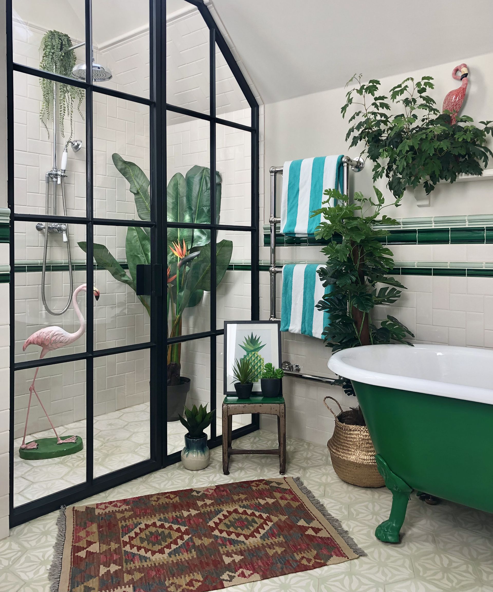28 stunning green bathrooms to inspire you this year | Real Homes
