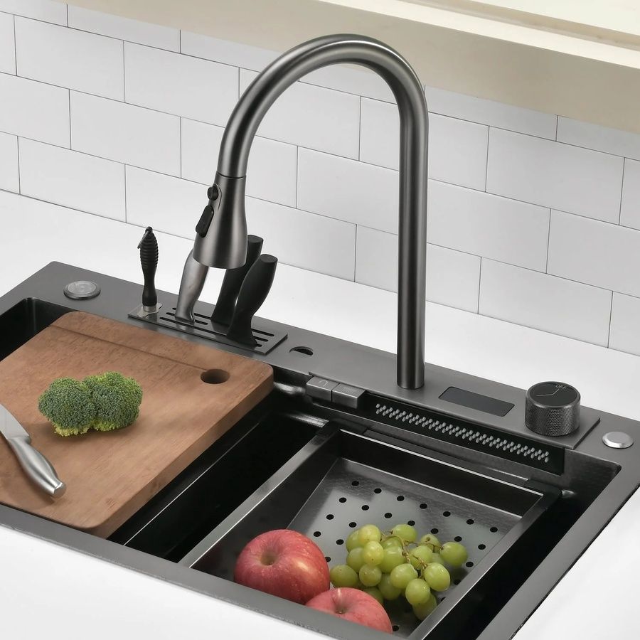 This luxury-yet-practical sink trend is a kitchen must-have | Livingetc
