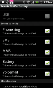 Remote Notifier for Android -- forward notifications from phone to ...