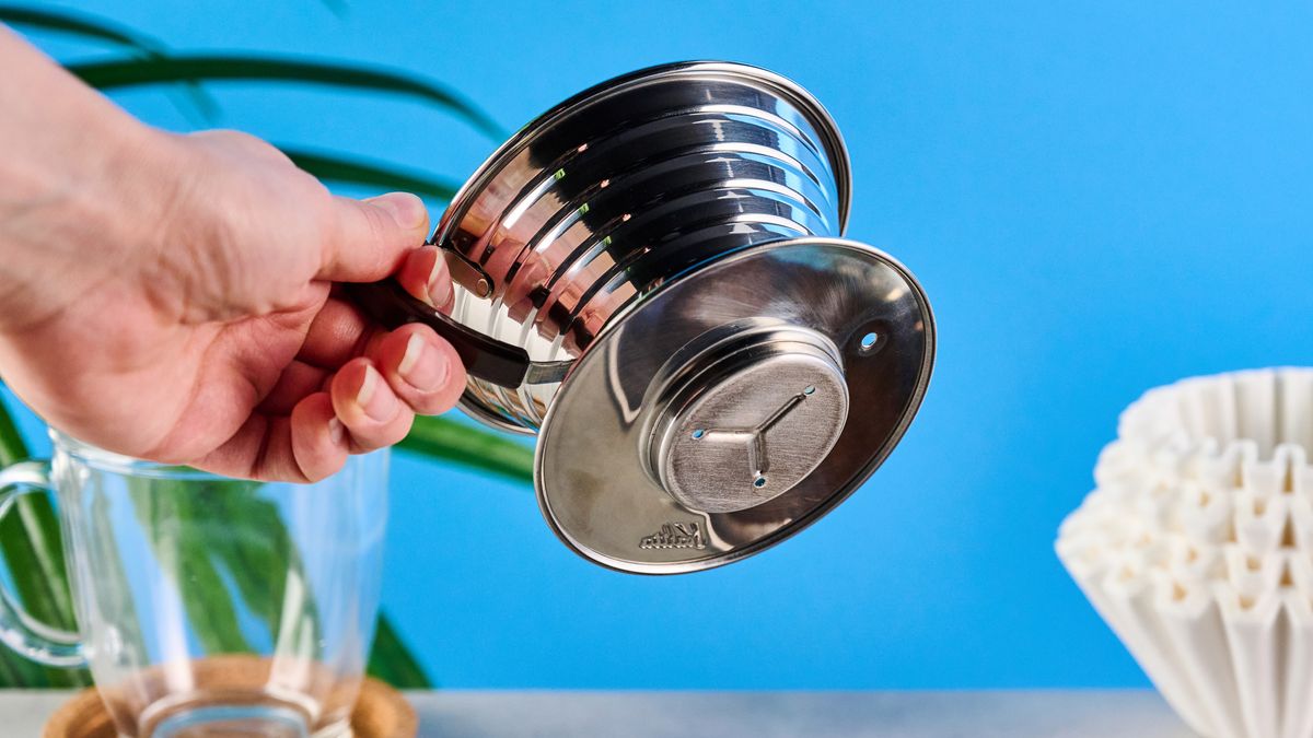 Kalita Wave Pour Over Coffee Dripper review | Tom's Guide