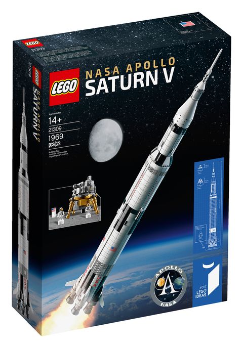 Lego's NASA Apollo Saturn V Moon Landing Set in Pictures | Space