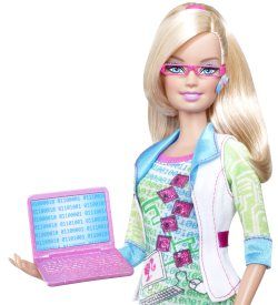 What Kind Of Laptop Does Computer Engineer Barbie Have? | Laptop Mag
