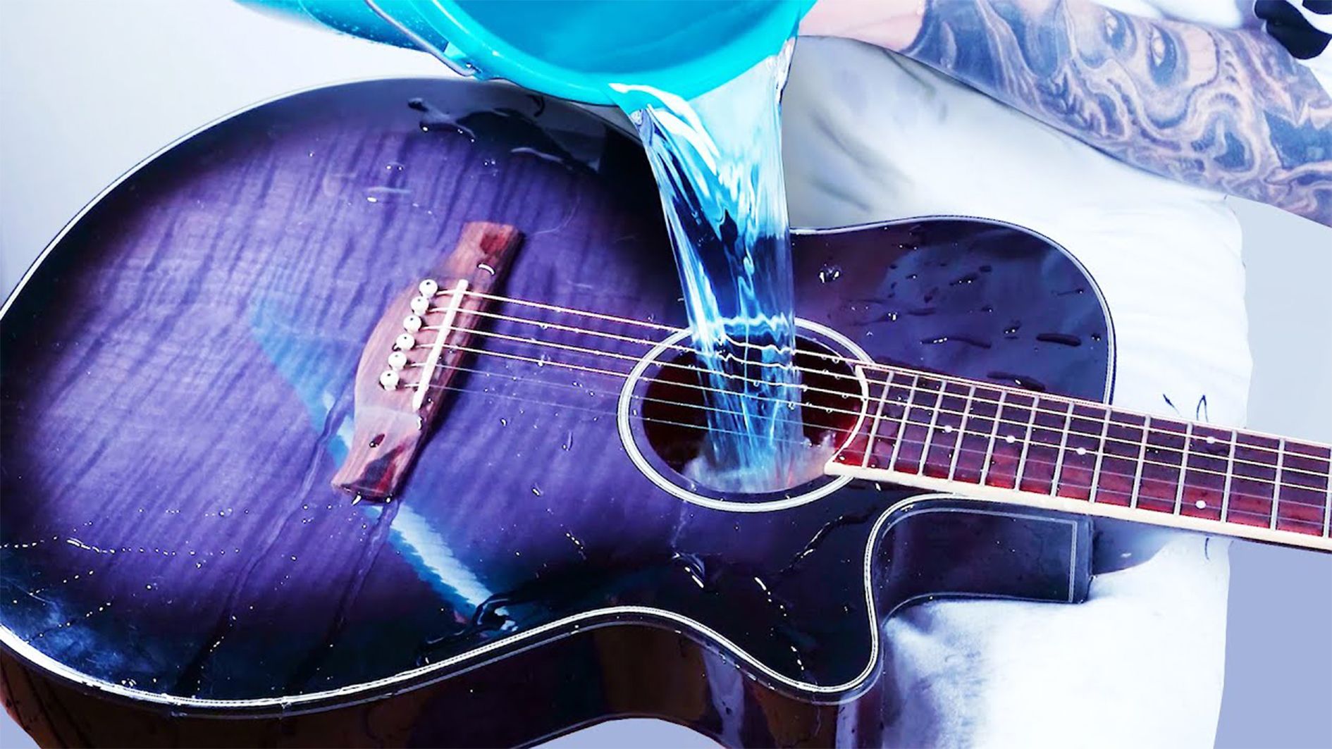 This is what an acoustic guitar sounds like when you fill it up with ...
