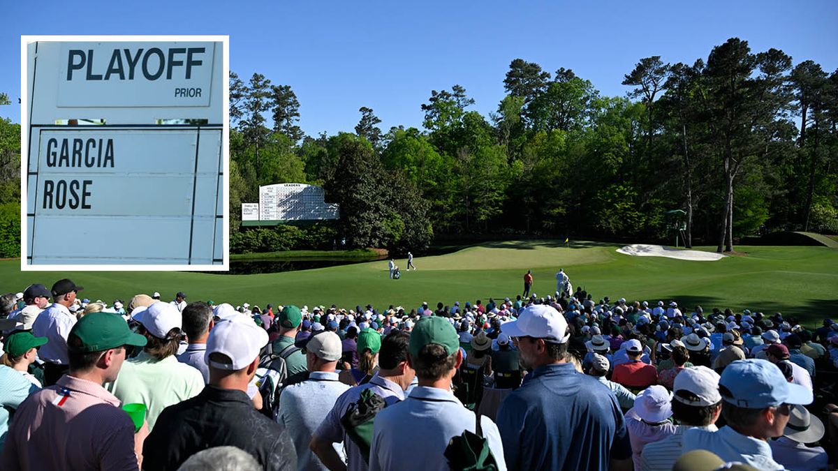 The Alternate Masters Playoff Format We'd Love To See... | Golf Monthly