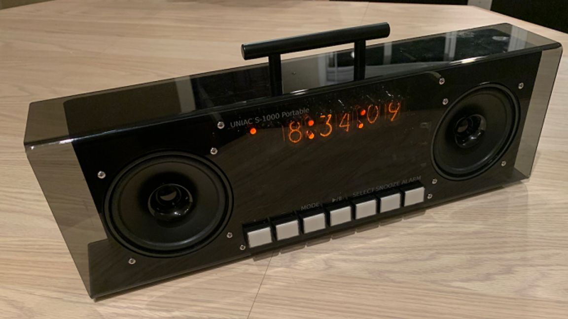 This Raspberry Pi Spotify Boombox Tells Time With Nixie Tubes | Tom's ...