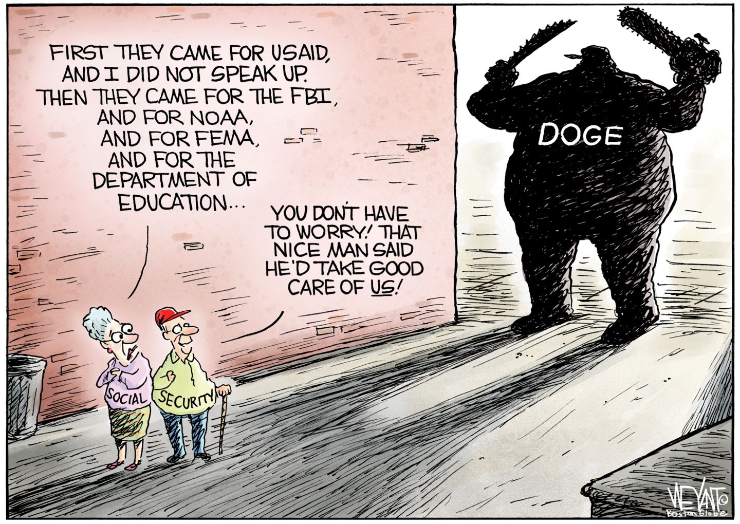 5 hilariously sparse cartoons about further DOGE cuts | The Week