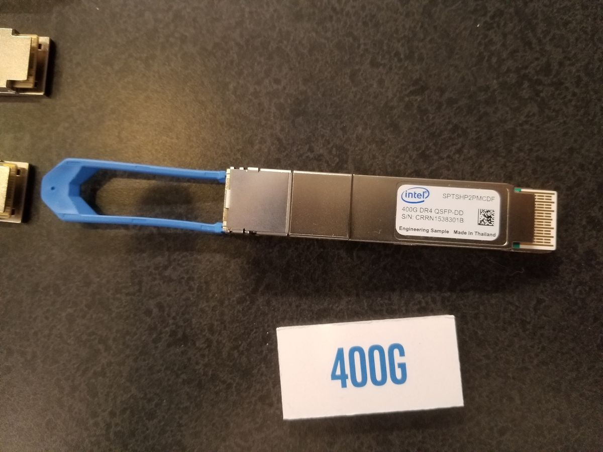 Intel Demos Its First 400GbE Silicon Photonics Transceiver, Outlines ...