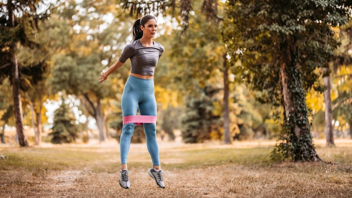 The Ultimate Resistance Band Glute Workout | Coach