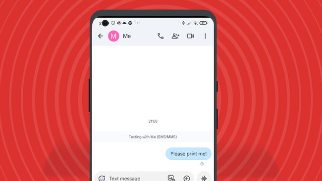 How To Print Text Messages From Android Phones Techradar