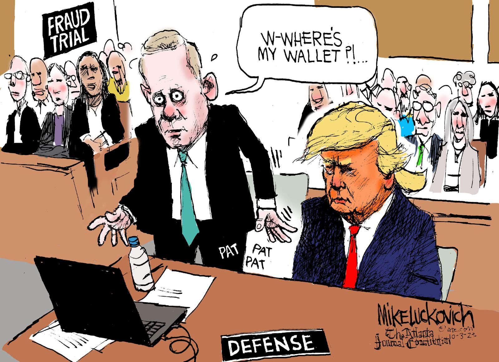 5 unlawfully funny cartoons about the Trump fraud trial | The Week