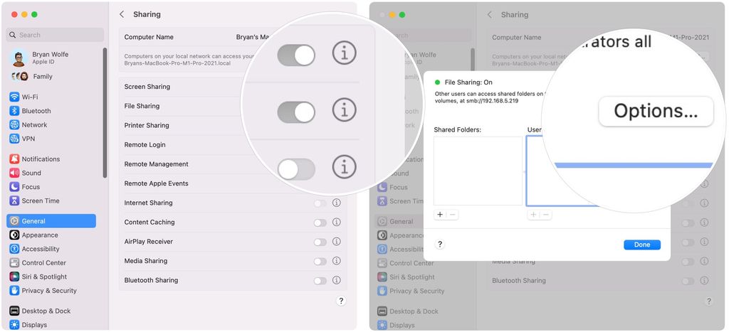 How to wirelessly share files between a Mac and PC | iMore
