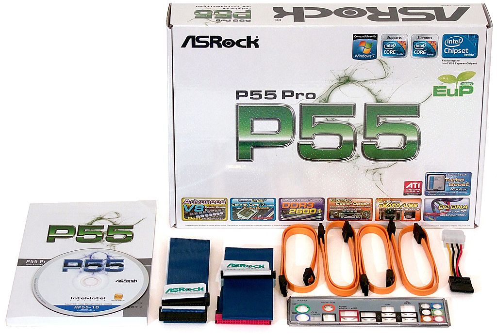 ASRock P55 Pro - P55 On A Budget: Five Core i5/i7 Motherboards For $100 ...