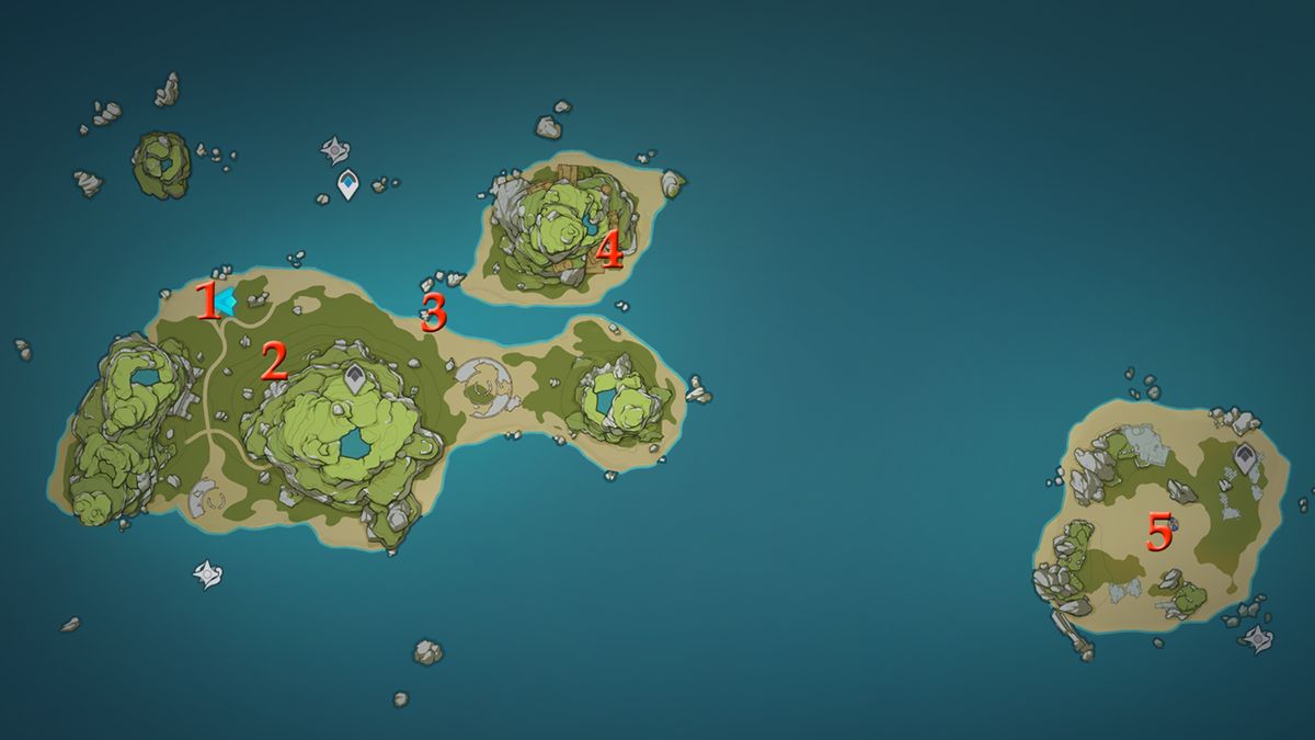 All Genshin Impact Conch locations in the 2.8 Archipelago | GamesRadar+